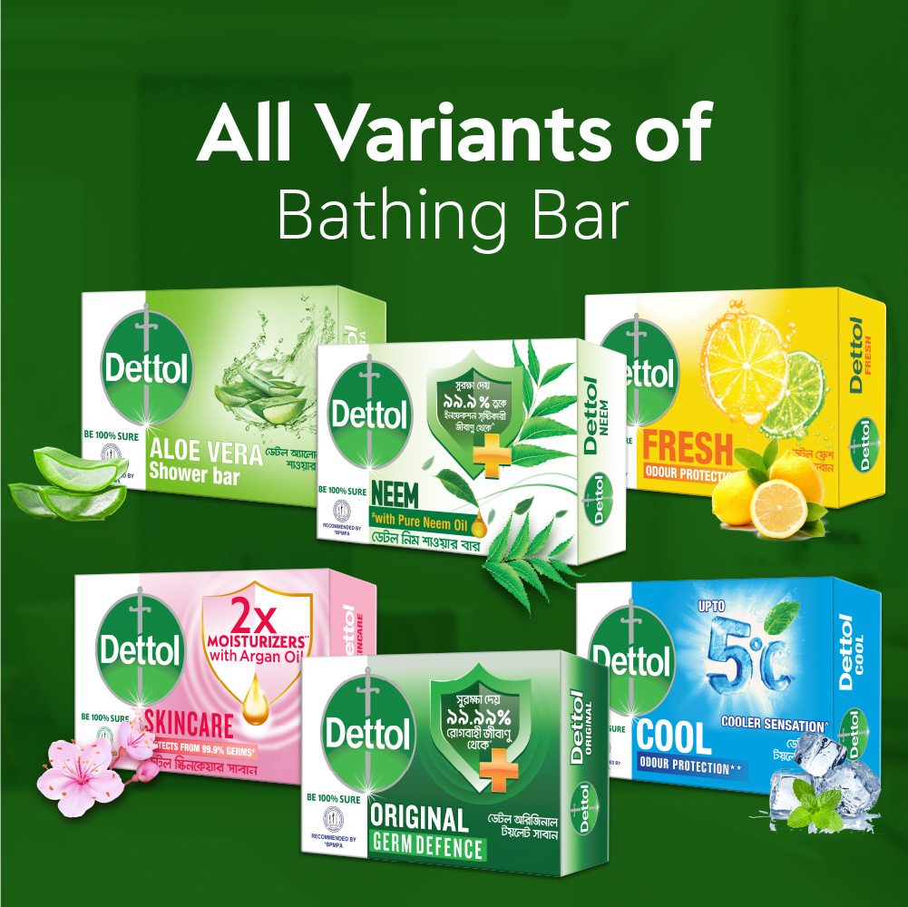 Sonar International Ltd.. Dettol Soap Original 75gm Bathing Bar, Soap ...